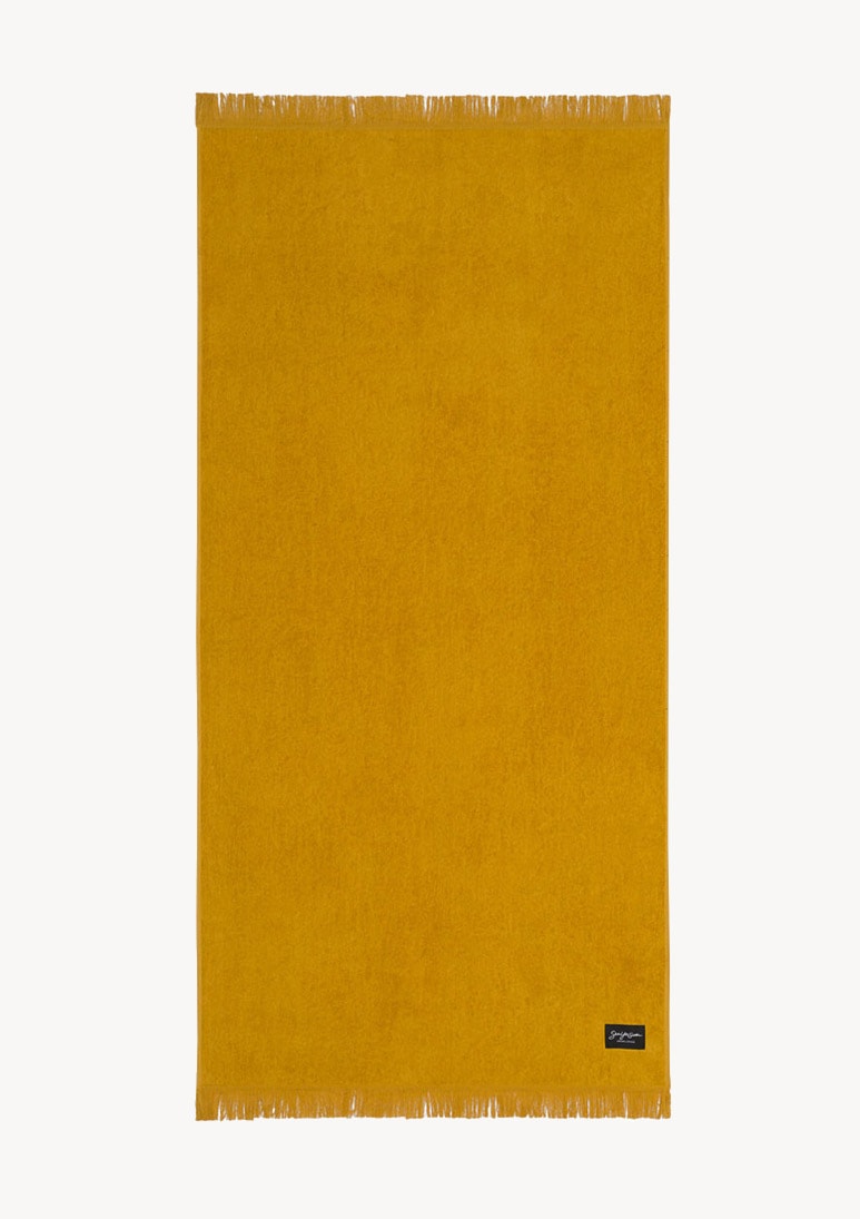 Belle Ile Velour Mustard Towel Sea You Soon