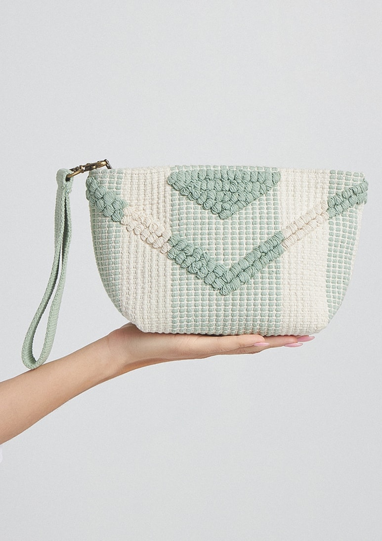 Anaru Mint Mini Clutch Bag - Sea You Soon