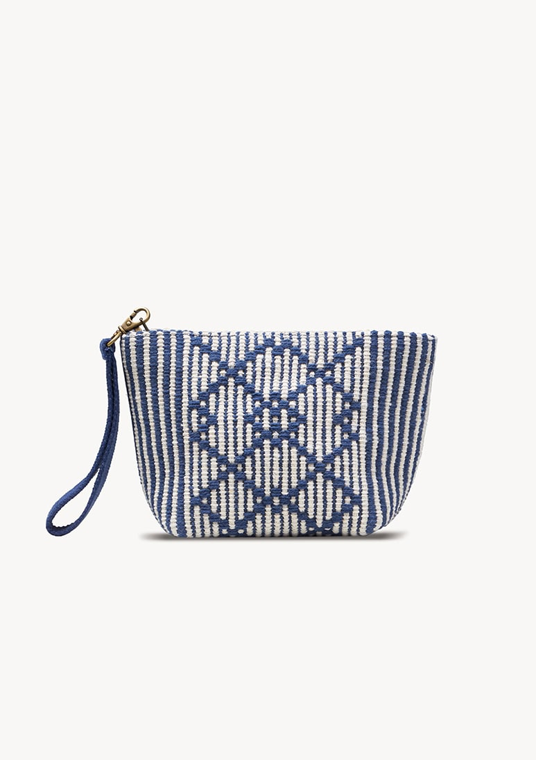 Recco Navy Blue Mini Clutch Bag - Sea You Soon